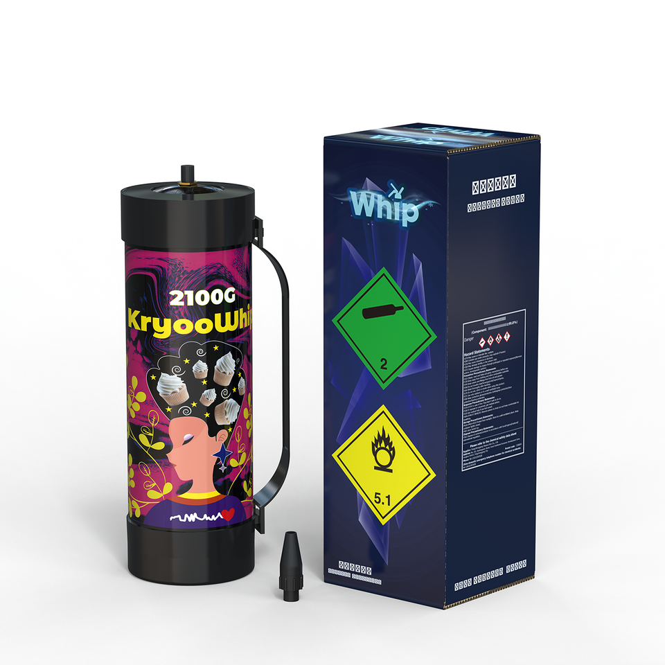 USA Stock Fast Delivery Kryoo Whip 2100g Cream-chargers Whipped Cream ...
