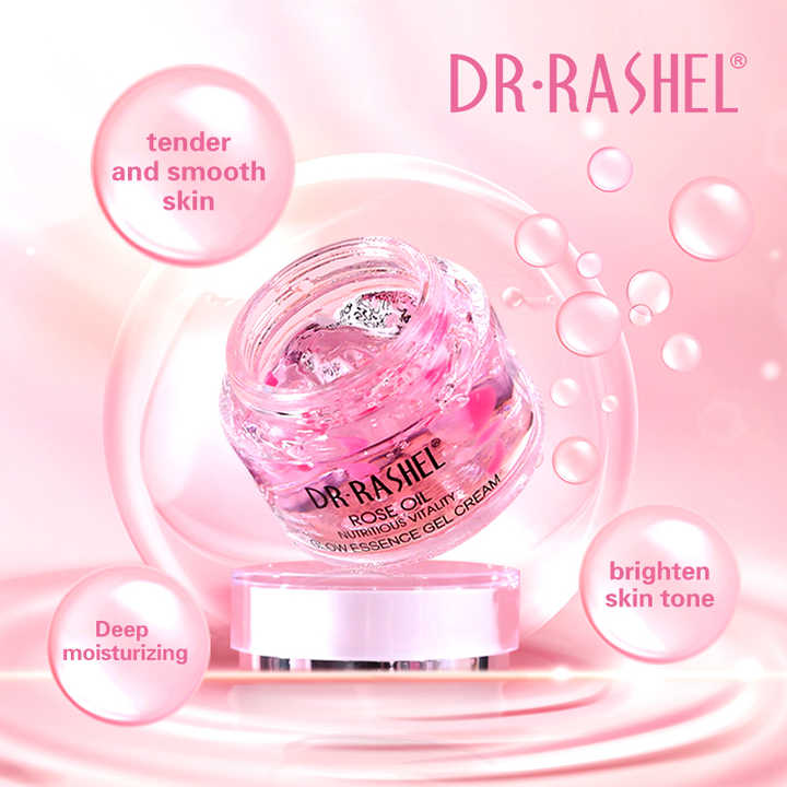 DR RASHEL Rose Oil Essence Cream - Anti-Aging & Moisturizing