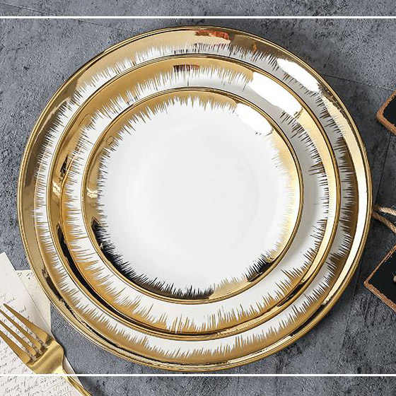 King's Ceramic Dinner Plates - Elegant & Durable Options