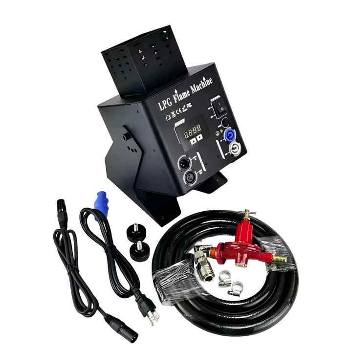New 200W Stage Effects Lpg Flame Machine Dmx Moving Head Flame Machine ...