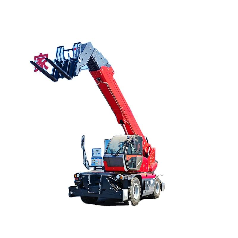 MRT Forklift Crawler Loader with Euro 5 Engine 6t Telehandler Forklifft ...