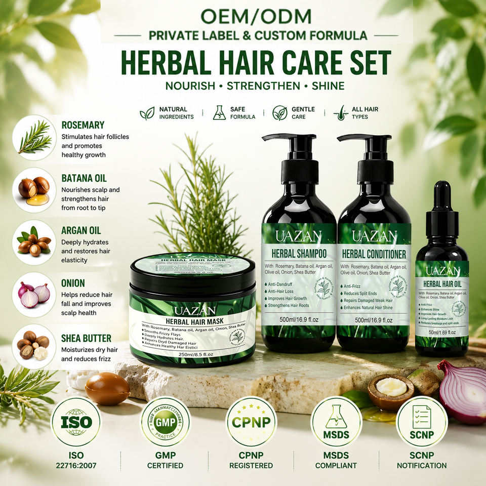 Private Label Natural Herbal Onion Rosemary and Biotin Shampoo and ...