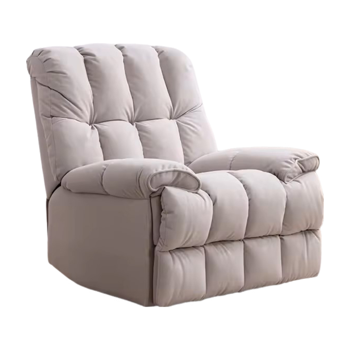 Modern Single Seat Recliner Sofa Chair Functional Extendable Wood ...