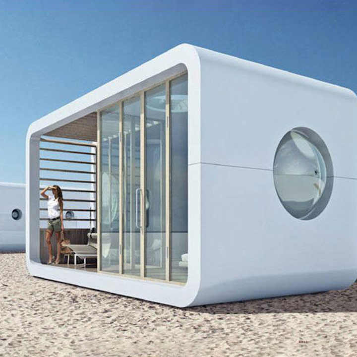 Contemporary Modern Prefabricated Container House Mobil Home Concept ...