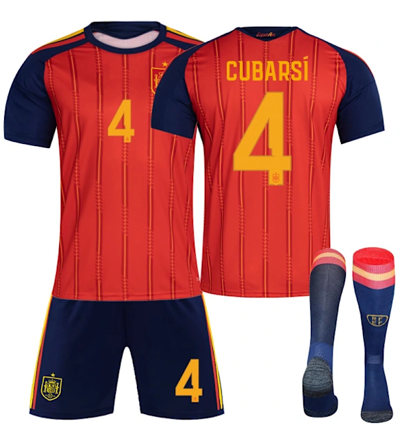 Free Ship Wholesale Kids Football Kit Thailand Jersey Soccer Uniform ...