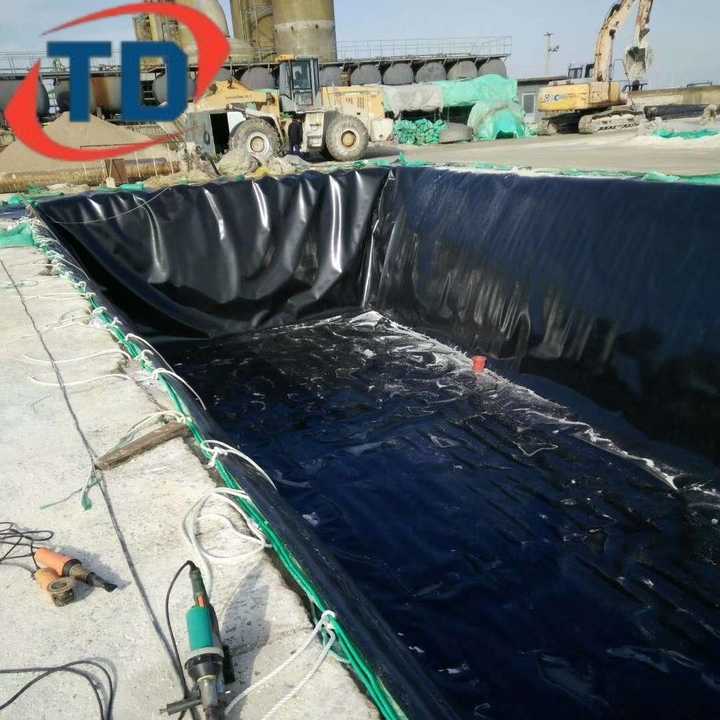 HDPE Geomembranes LDPE Geomembrana for Pour Bassin Dam Liner 1mm 1.5mm 2mm Fish Pond Liner ...