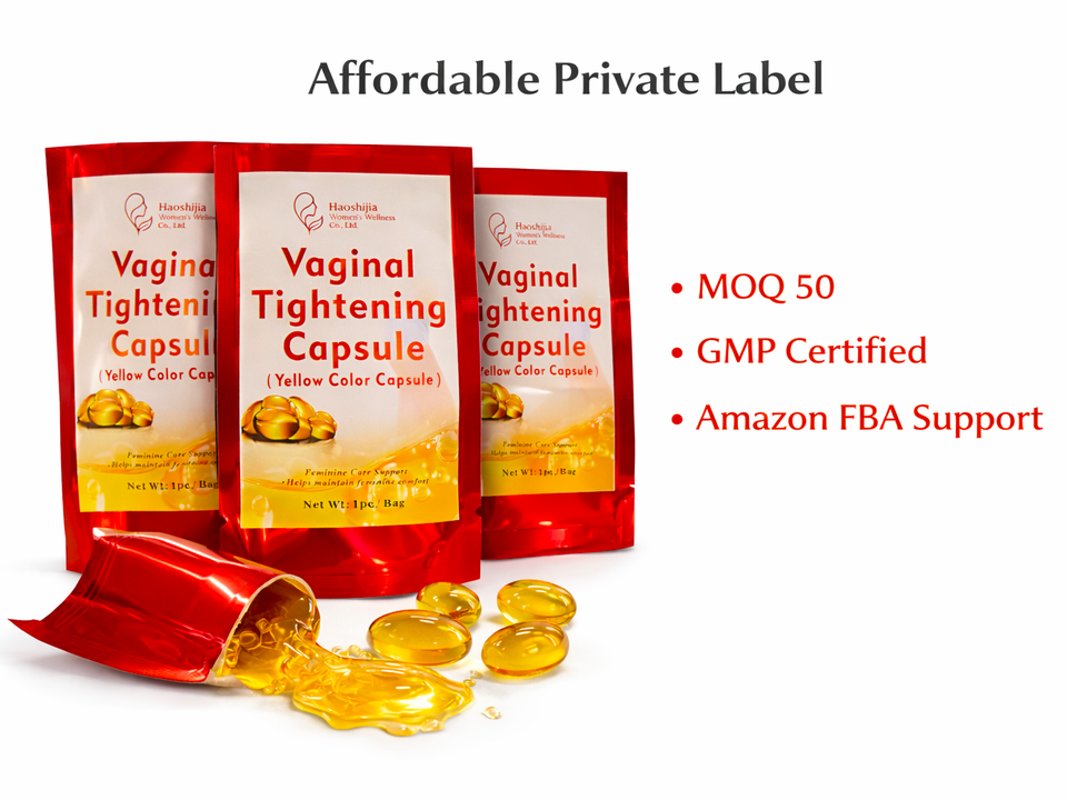 Vaginal Tightening Capsule Yoni Tightening Low MOQ 50 Pcs FBA Labeling ...