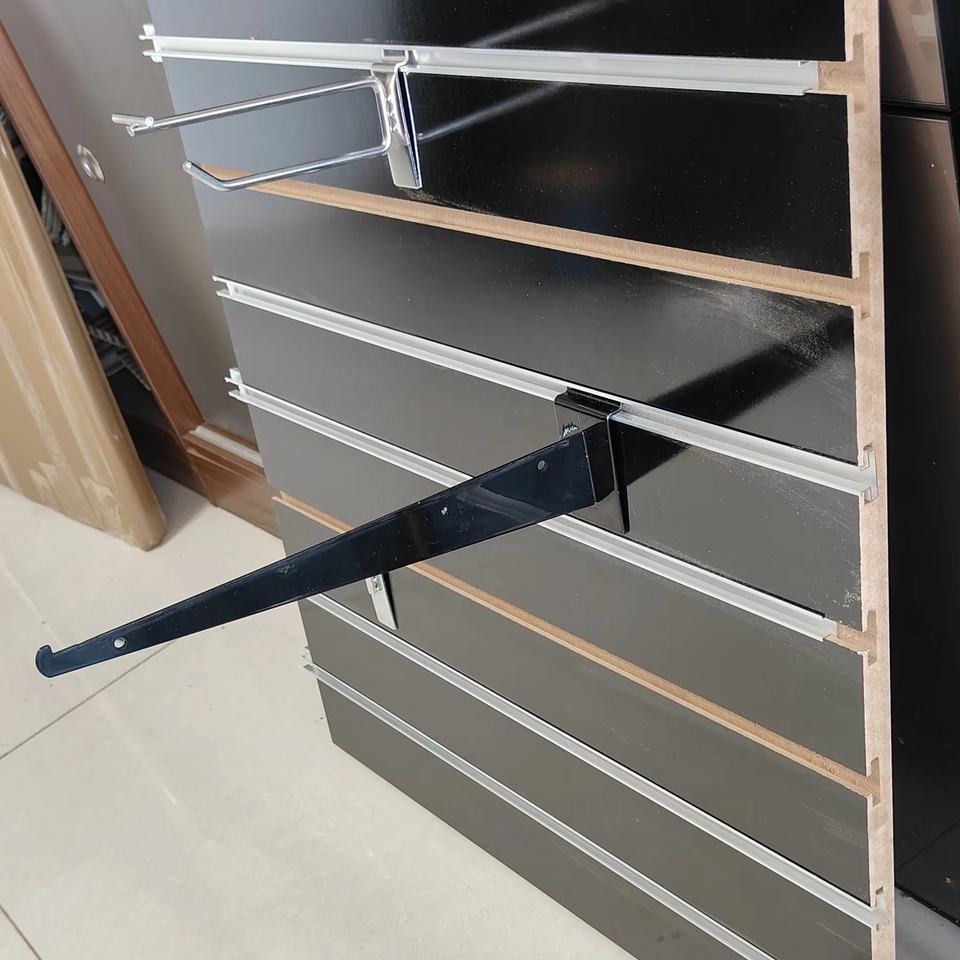 1220x2440 Grooved Slotted MDF Aluminum Panels 18mm 15mm Indoor Display ...