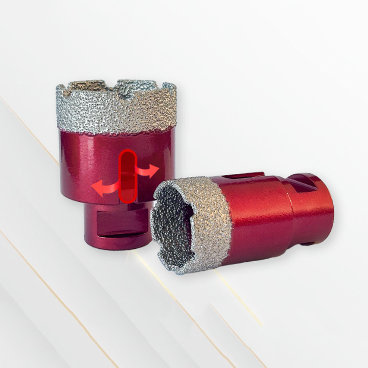 Porcelain Tile Granite Marble Stone Masonry Brazed Diamond Core Bits ...