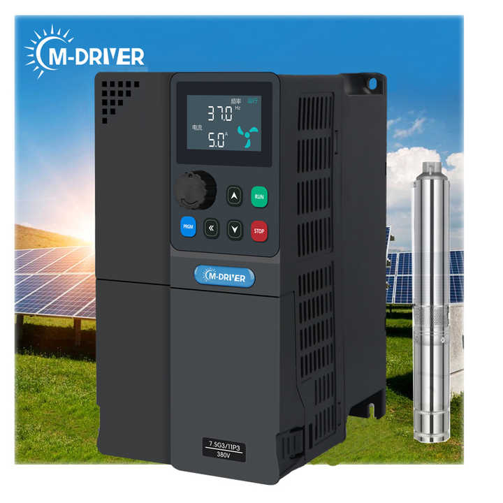 M-driver 2hp 3hp Solar Variador for Deep Well Pump Inverter