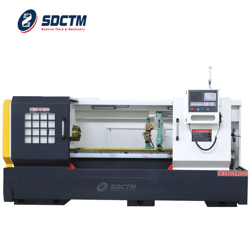 Auto Feed Metal Working CNC Lathe Horizontal Flat Bed CNC Lathe with ...