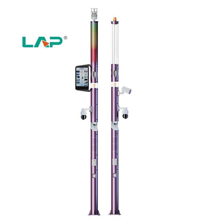 LAP Modular Smart City Street Light Pole Easy to Install and Maintain ...