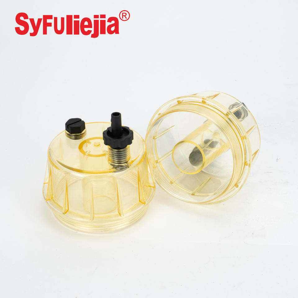 Excavator Spare Parts Fuel Water Separator Filter Bowl R120P/ 129-0375 ...