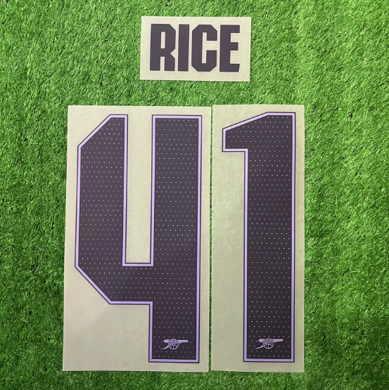 2024 2025 SAKA ODEGAARD HAVERTZ Nameset Printing Iron on Heat Transfer ...