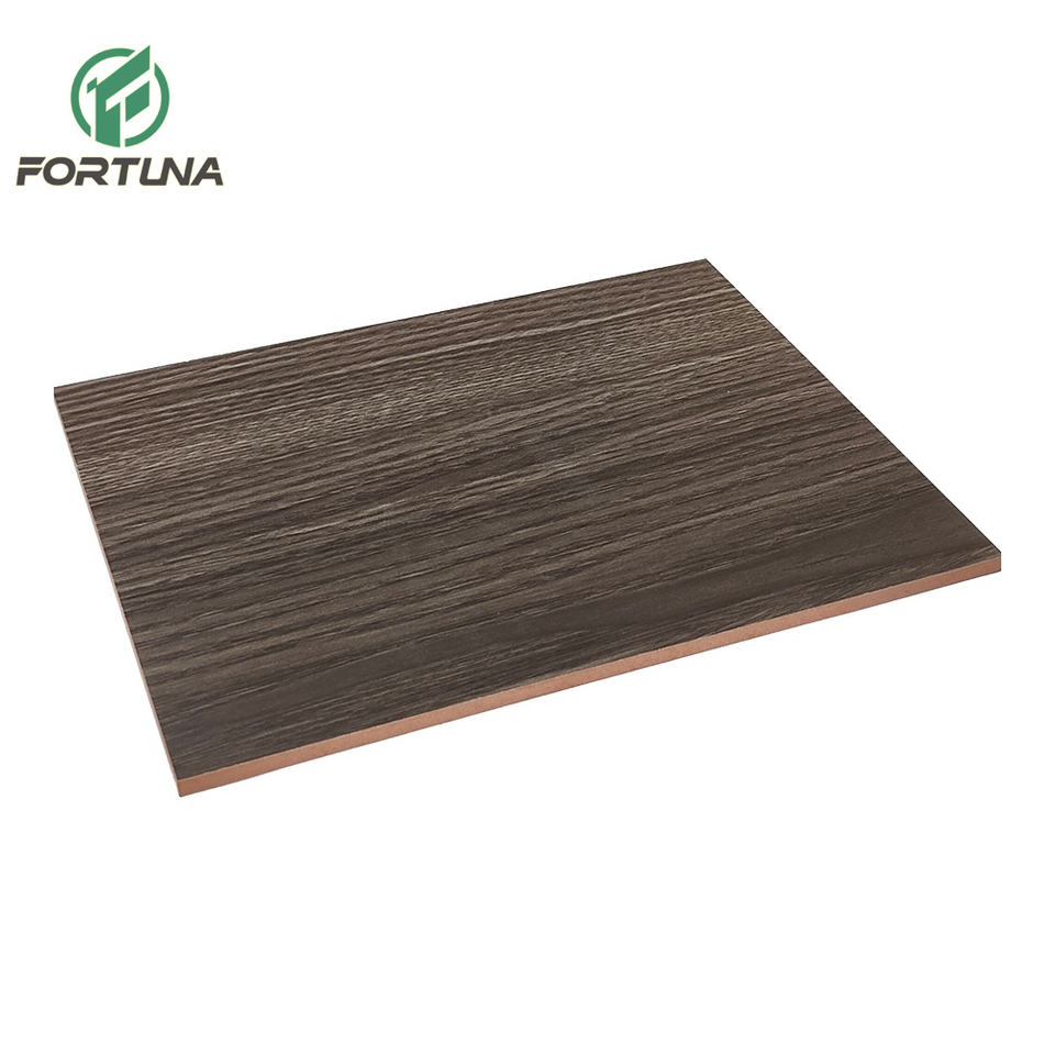 8mm FR Wood Grain Melamine Faced MDF Board 4x8ft with E0 E1 Glue for ...
