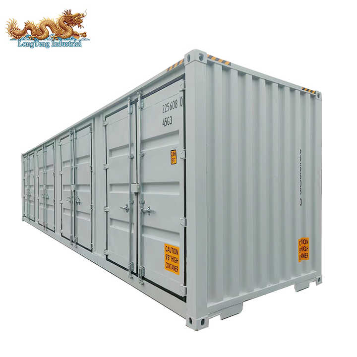 40ft High Cube Open Side Container - 4 Doors CSC Certified