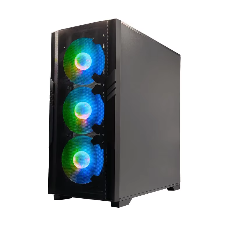 Clear Computer Chassis Pc Cabinet Mid Tower Pc Gaming Case With Rgb ...