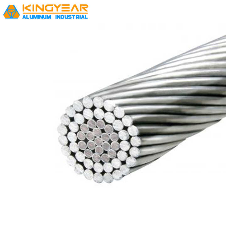 ASTM B232 Stranded ACSR Osprey Conductor Steel Reinforced Bare Aluminum Overhead Transmission ...