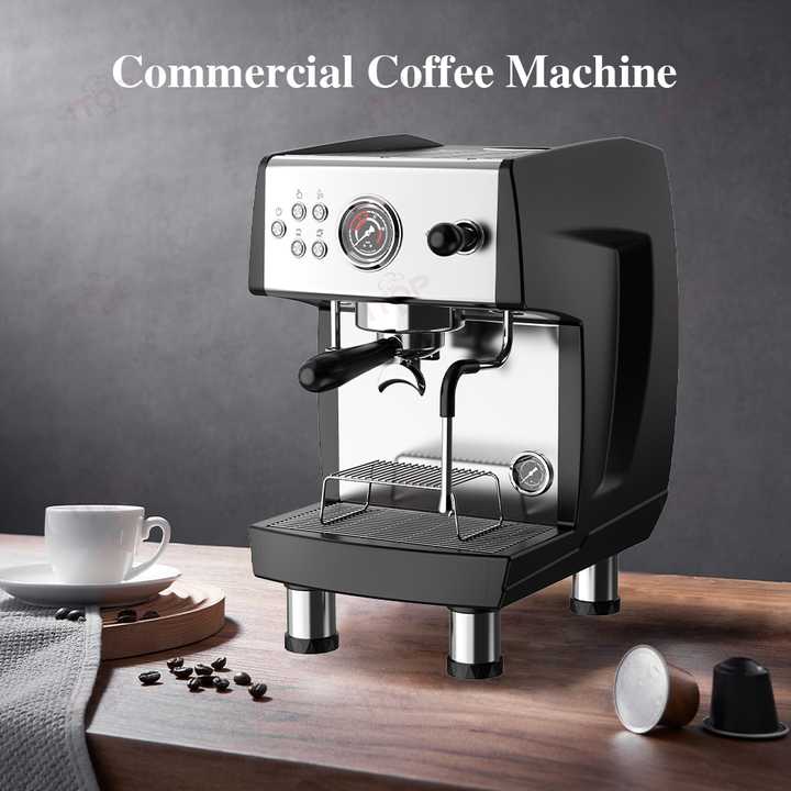 Commercial Barista Coffee Maker Semi Automatic Industrial Commercial ...
