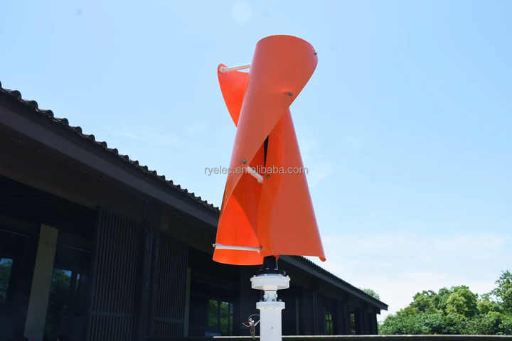 RY Small Wind Turbine Power Generation Free Energy Vertical Axis ...