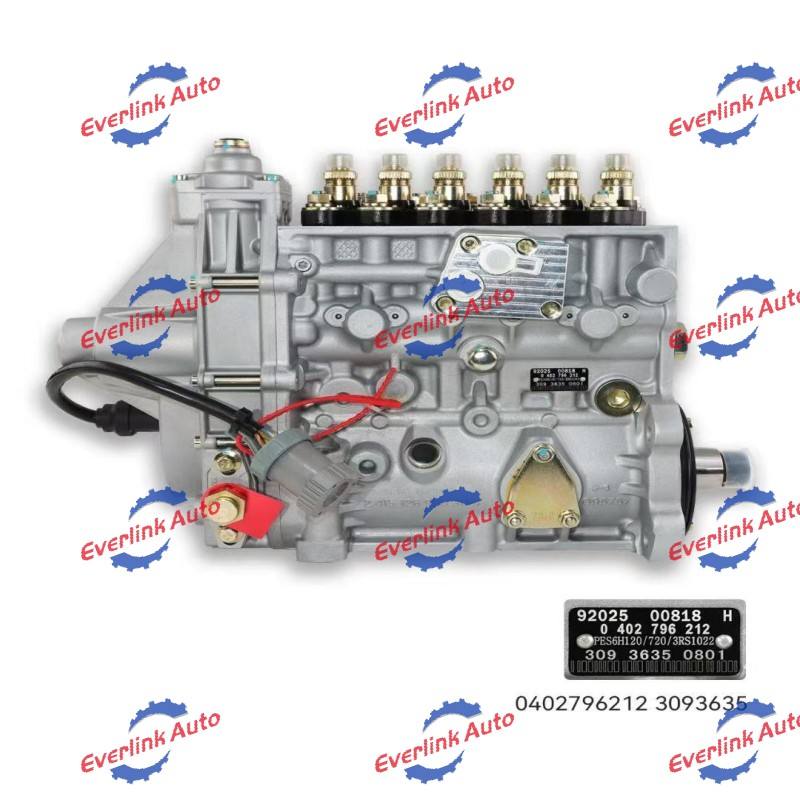 New Runxi Excavator Engine Spare Parts Fuel Pump 3094348 0402796206 ...