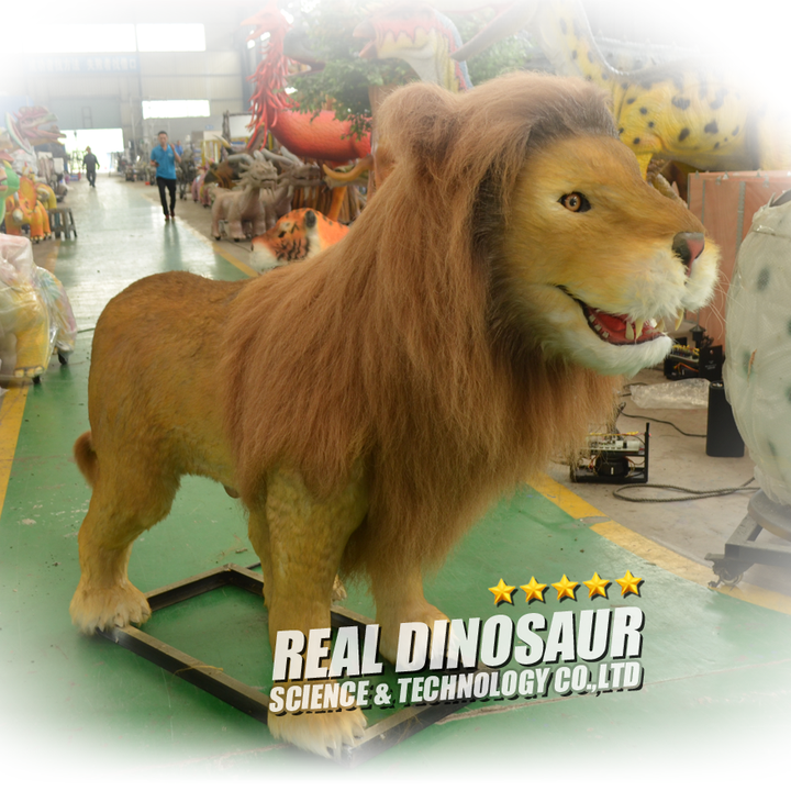 Wildlife Jungle Robotic Lion - Animatronic Animal Model