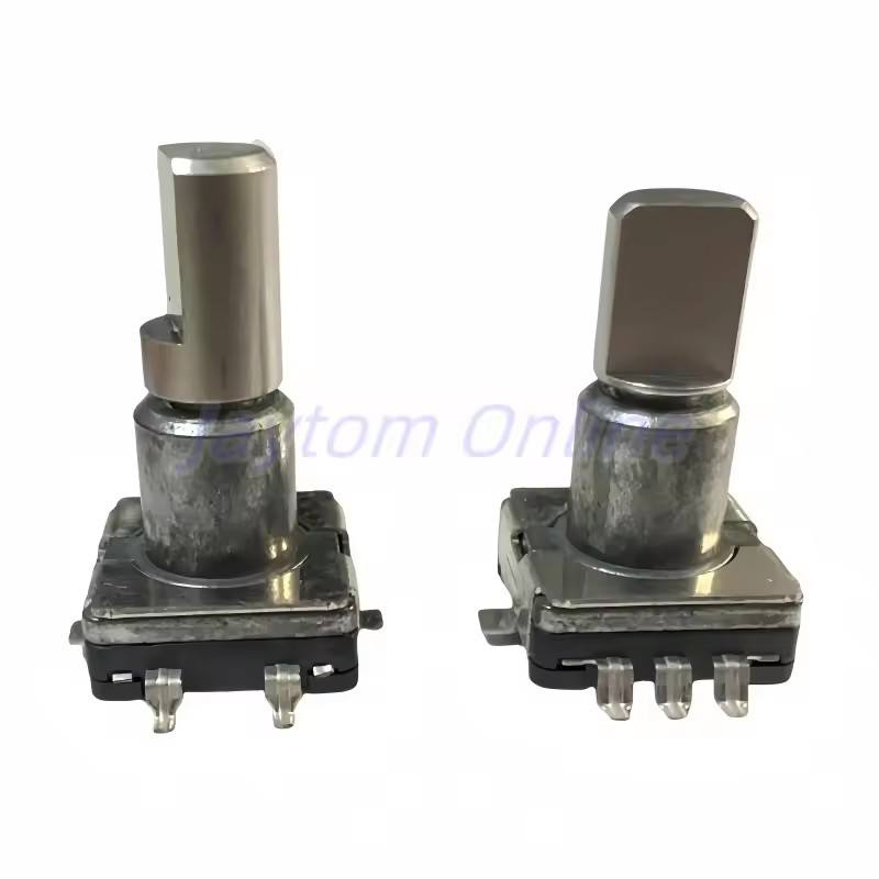 Rotary Encoder Code Switch EC11 30 Position With Push Button Switch SMD ...