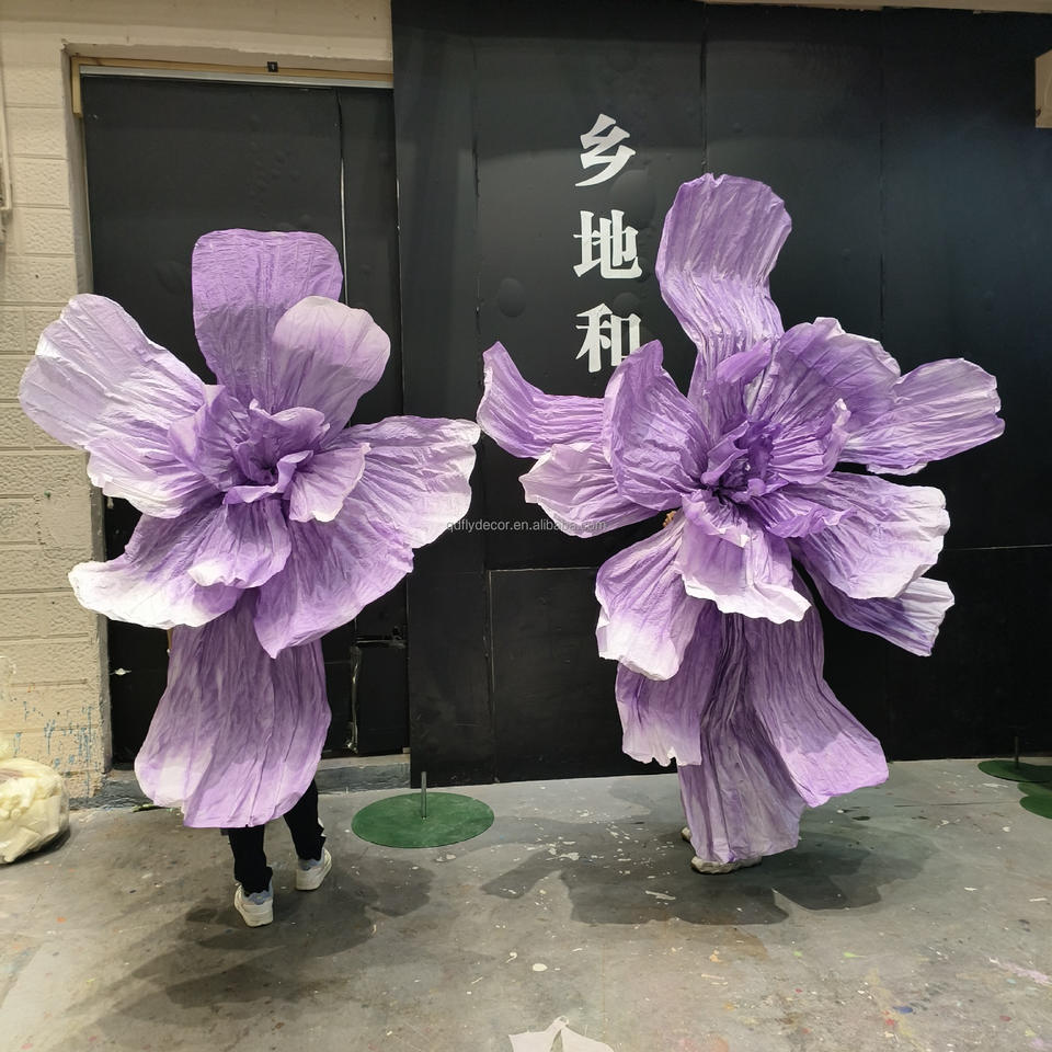 Big Flower Handmade Giant Artificial Flowers Wedding Stage Background ...