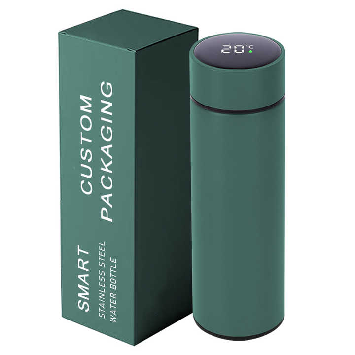 Customized Smart Digital Display Insulated Water Bottle