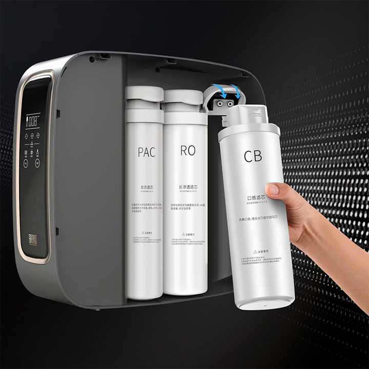 800 GPD Electric Self-Cleaning Whole House RO Water Purifier Sink RO ...