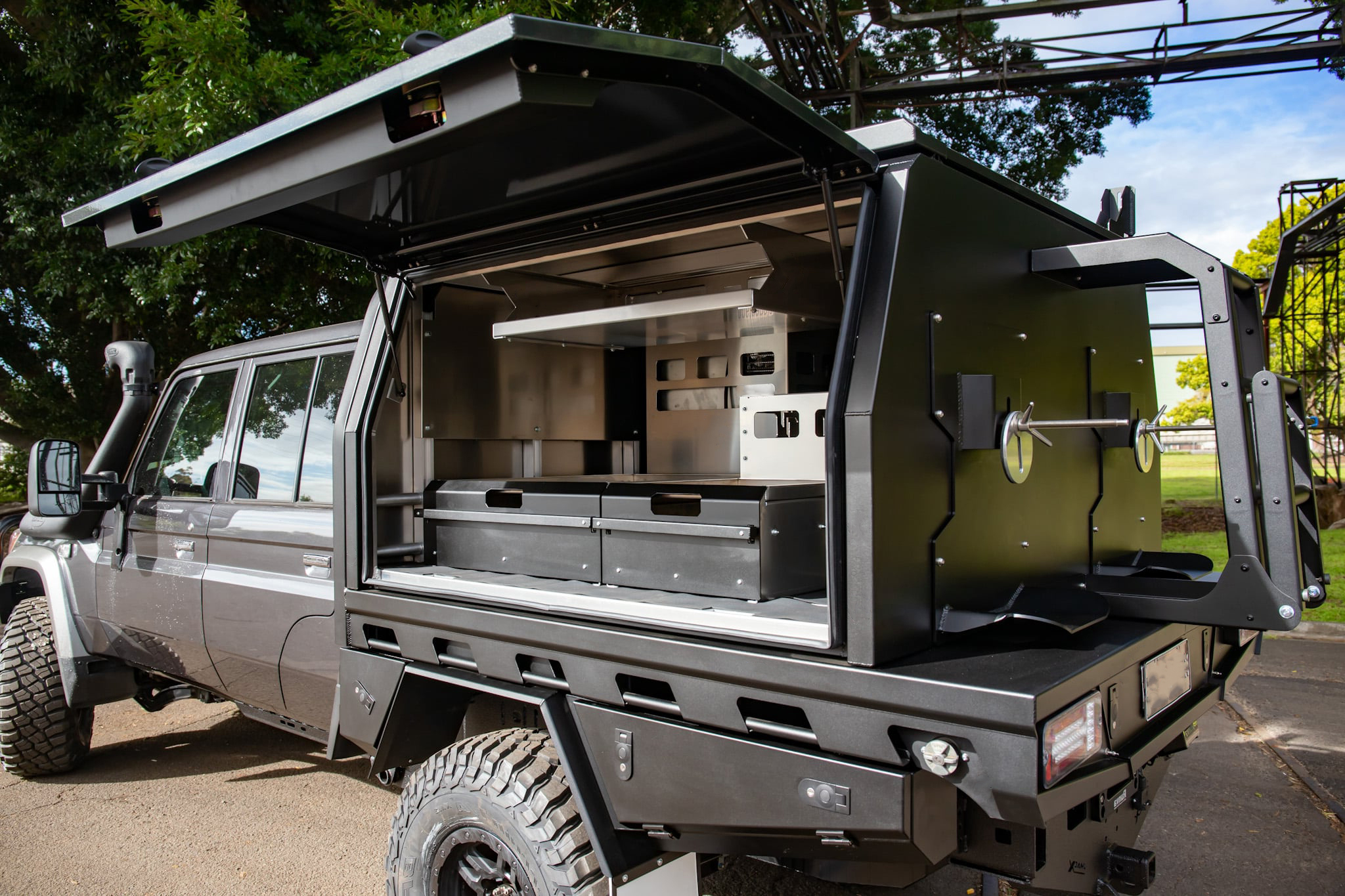 Aluminum Truck Ute Canopy Dual Cab Ute Truck Aluminum Ute Pallet Tool ...