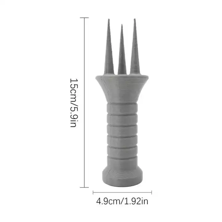 Weeder 3 Spikes Soil Aerator Storage Hole Ergonomic Grip Weeding Tool ...
