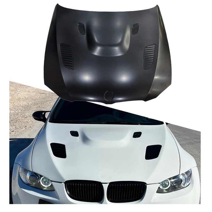 BMW E92 E93 M3 Bonnet Hood Cover Kit - Durable Aluminum, OEM