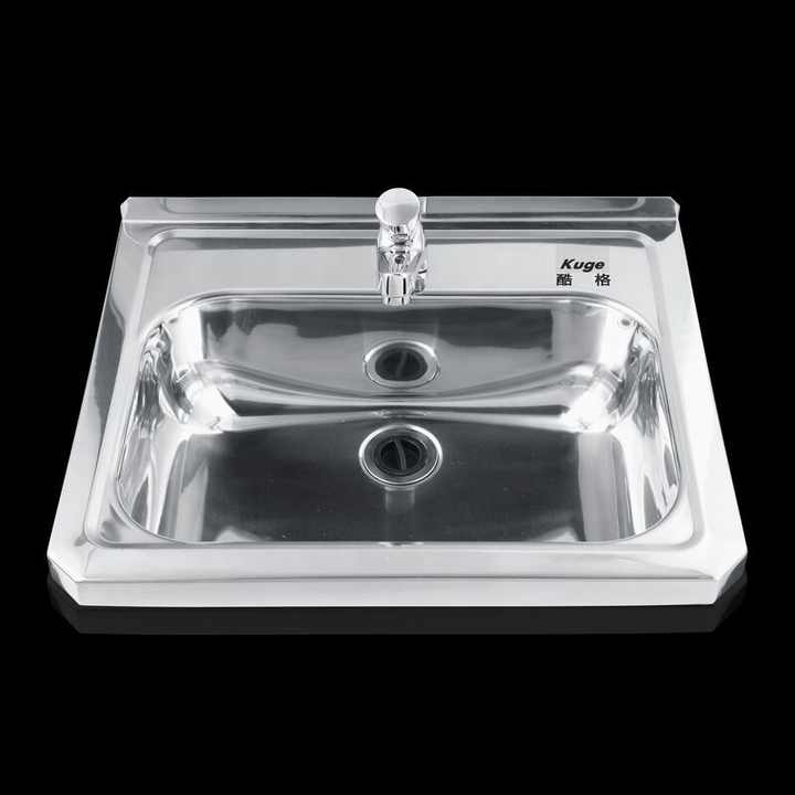 Nice Design Stainless Steel Lavatory Sink Wash Basin Wall Mount Ss ...