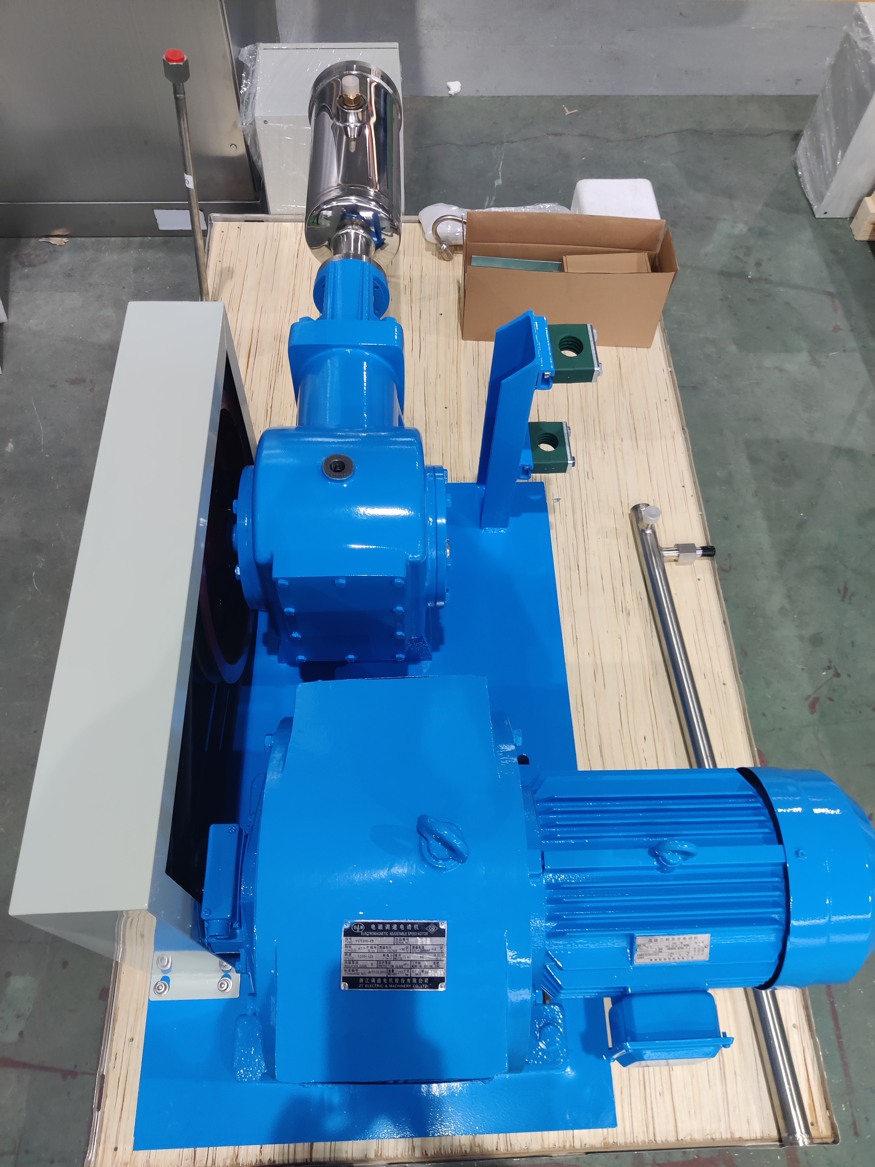 100-450L/h Large Flow Cryogenic Liquid Oxygen Transfer Pump For ...