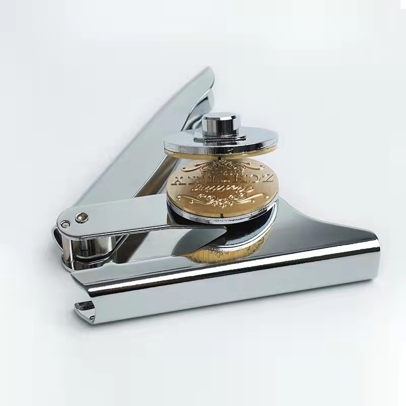Steel Stamping Machine - Heavy Duty Embossing Tool