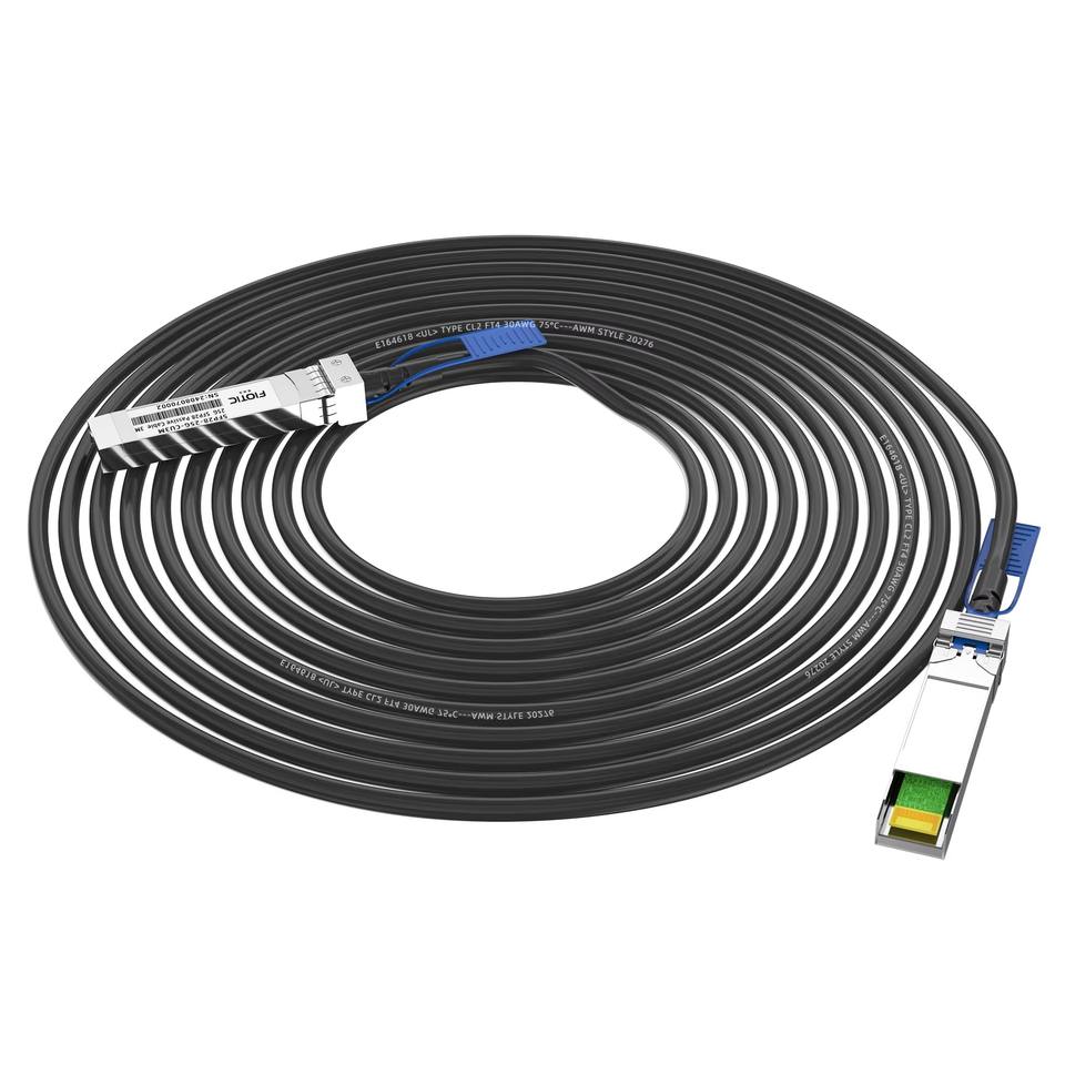 DAC Cable QSFP+25G High Speed Active Optical Cable Smart Chip Direct ...