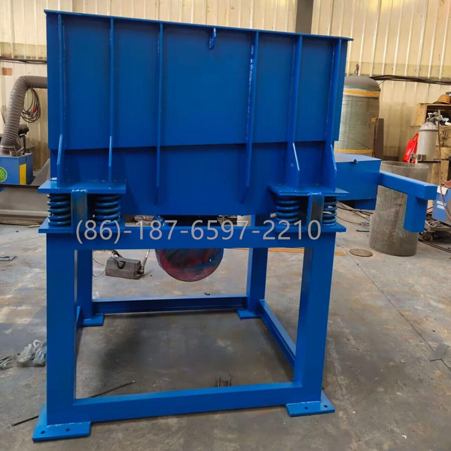 Good Efficiency Resin Sand Reclamation Production Line Resin Sand Block ...