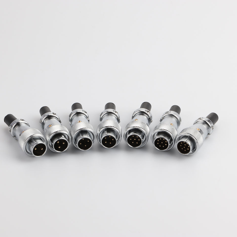WEIPU Cable Connector WS Series 2/3/4/5/7/10PIN Electrical Metal Plug ...