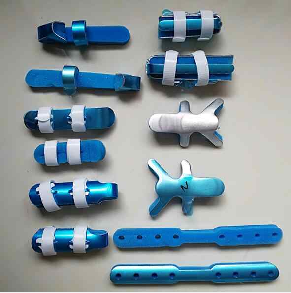 Aluminium Foam Frog Medical Fracture Finger Splint for First Aid