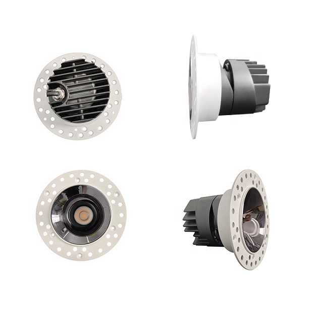 Gypsum Ceiling Recessed Down Light 7W 9W 10W 12W Anti Glare LED ...