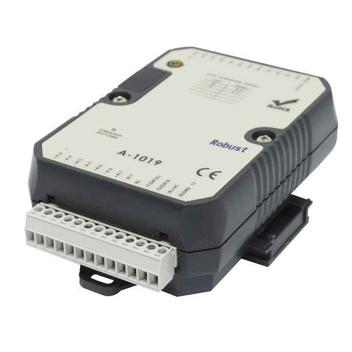 Analog Input Module with Modbus RTU to 8AI (0/4-20mA) 4DI Temperature ...