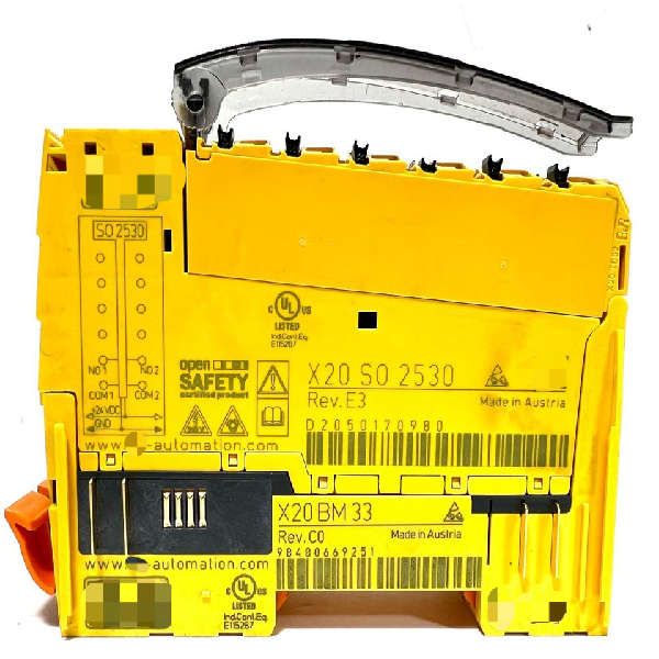 Automation X20 so 2530 Rev. E3 I/O Module + X20 BM 33 Rev. C0 Bus ...