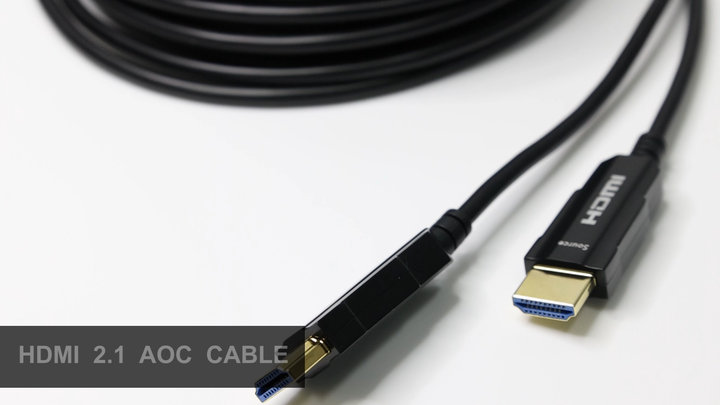8K Fiber Optic HDMI 2.1 AOC Cable PVC 8K60HZ 4K120Hz 48Gbps ...