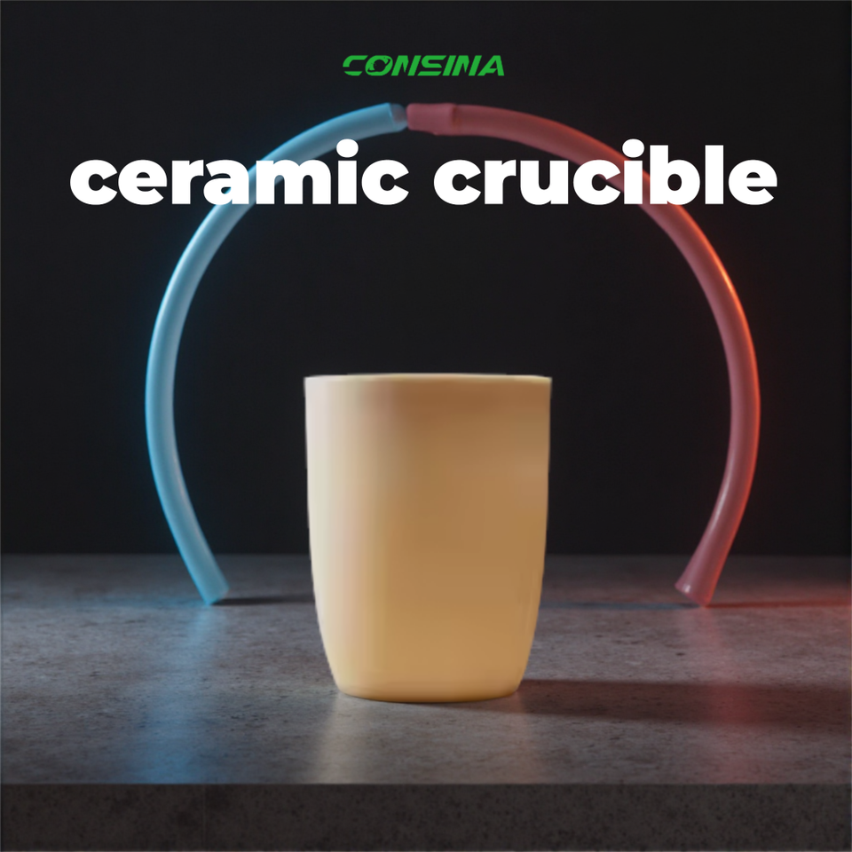 99% Alumina Ceramic Crucible High Temperature Gold Melting Tray for ...