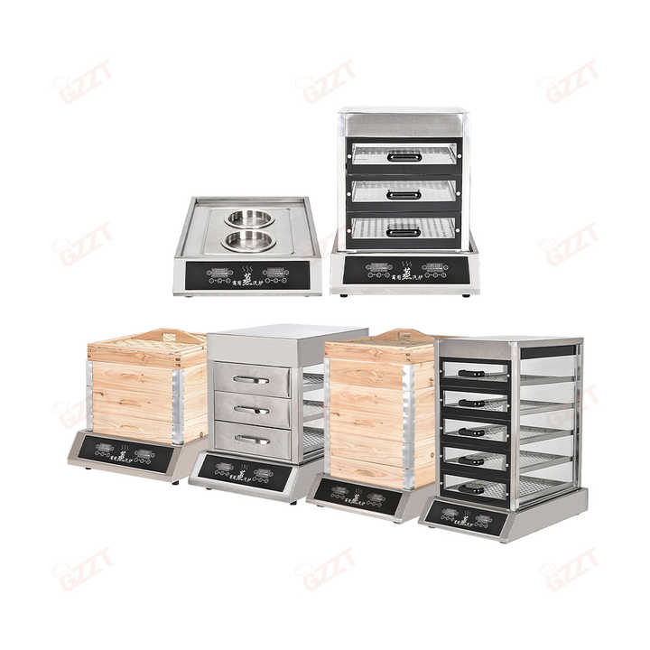 Dumplings Dimsum Steamer Machine for Restaurant Catering