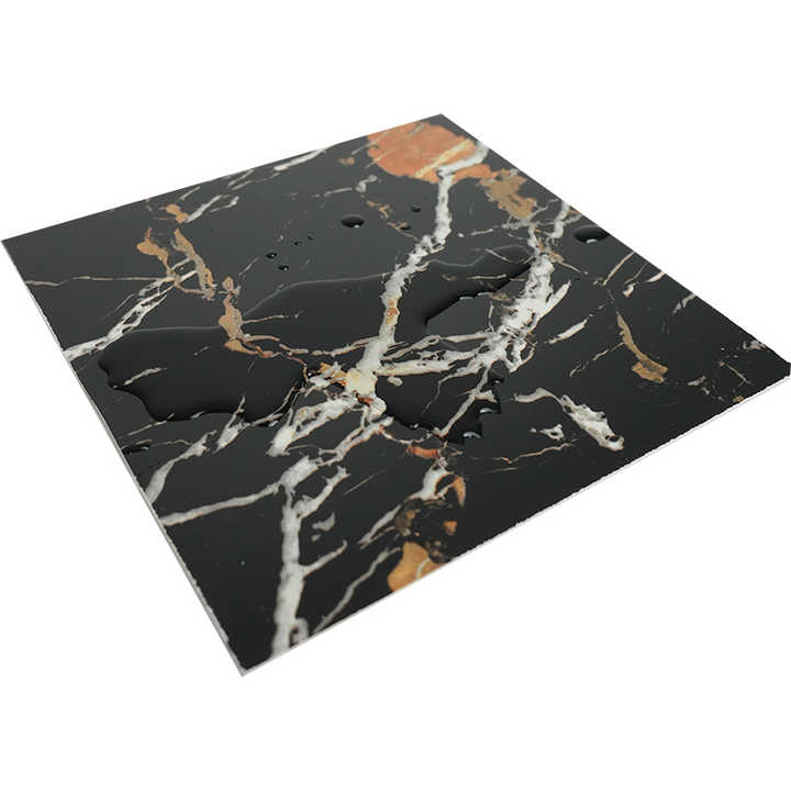 Low Price Marble Pvc Sheet/pvc Board for Interior Decoration Pvc Black ...