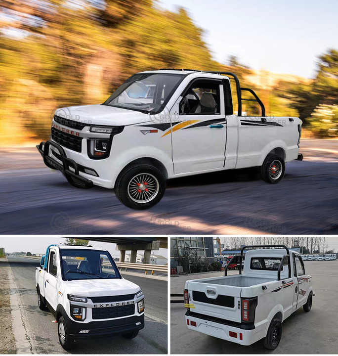 Mini Electric Truck - 2 Seat Pickup for Adult Drivers