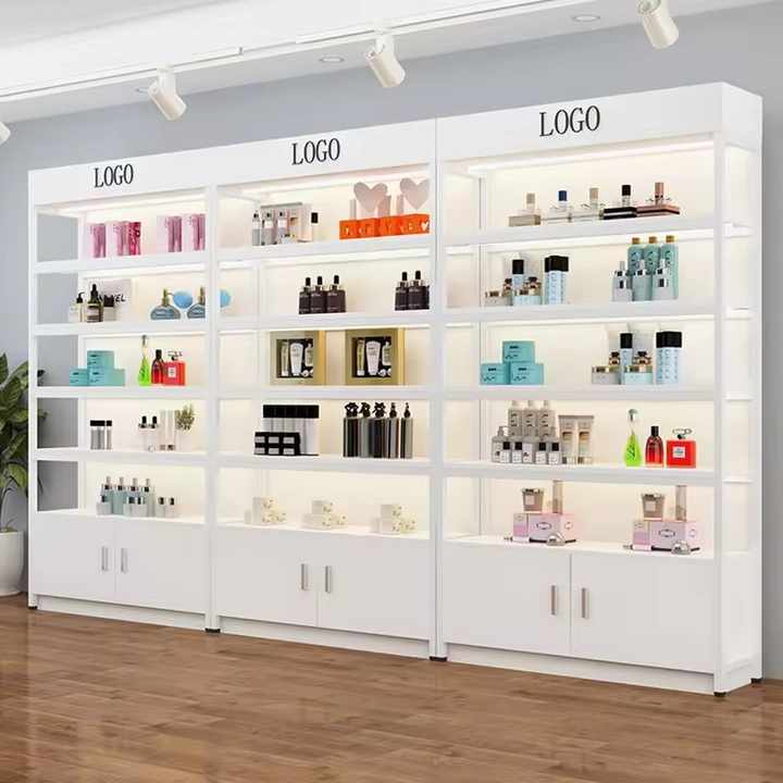 Customized Supermarket Shelves - Durable MDF Display Racks