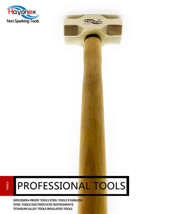 Explosion-proof Spark-free Wooden Handle Durable Octagonal Hammer Large ...